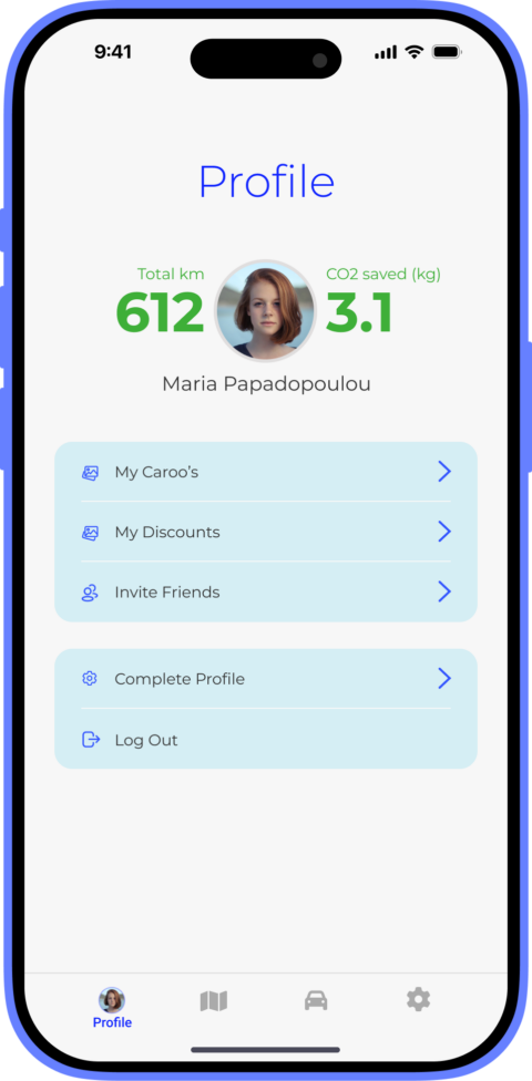 Caroo | Try Car-Sharing now! Car sharing in Athens, Greece.